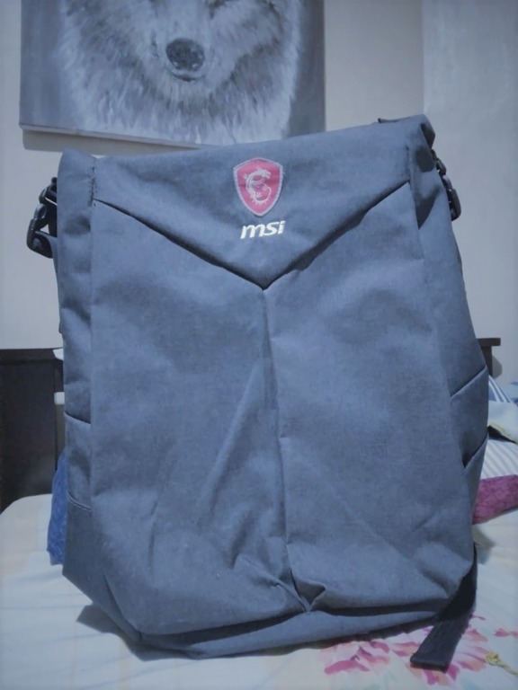 MSI BAG BACKPACK ALMOST BRAND NEW, Computers & Tech, Parts ...