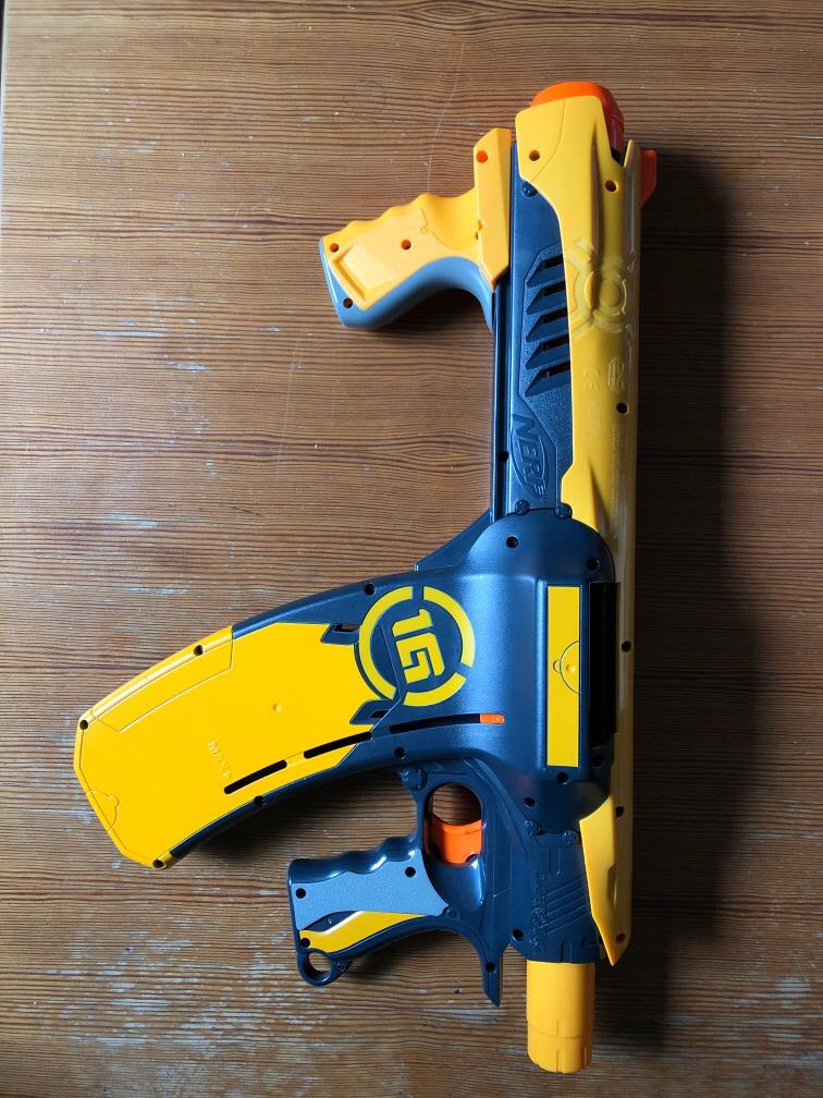 NERF 16 + foam bullets (used, in working condition), Hobbies & Toys ...