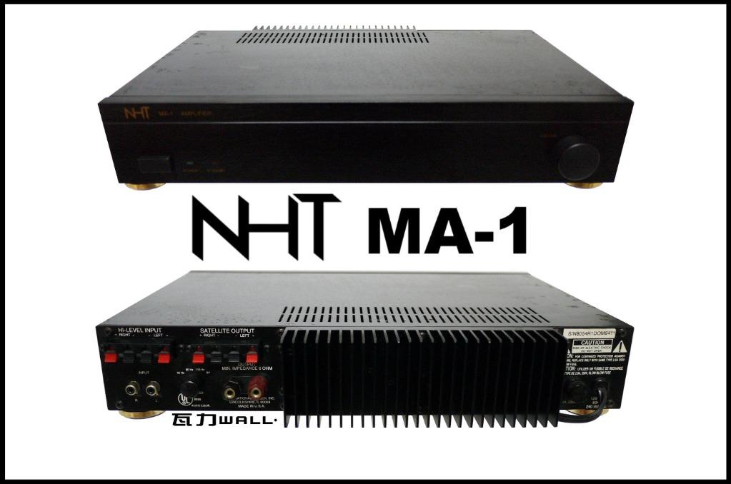 【瓦力生活館】NHT系列 MA-1專屬重低音擴大器加上SW2P 10吋鋼琴烤漆被動式超重低音喇叭 家庭劇院系列組, 耳機及錄音音訊設備 ...