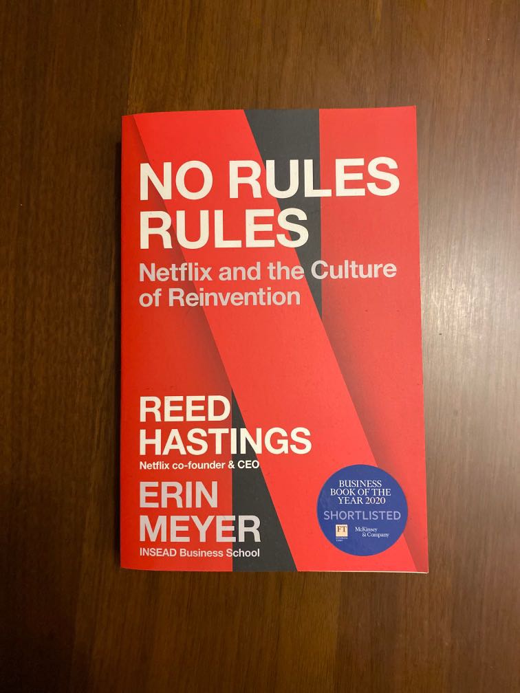 No rules rules: Netflix and the culture or reinvention, Hobbies & Toys ...