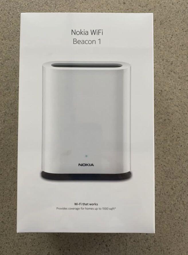 Nokia WiFi Beacon 1 WiFi Mesh Router System Supports AC1200, TV & Home ...