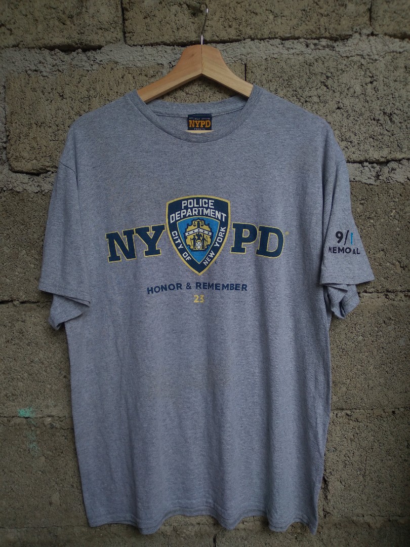 NYPD, Men's Fashion, Tops & Sets, Tshirts & Polo Shirts on Carousell