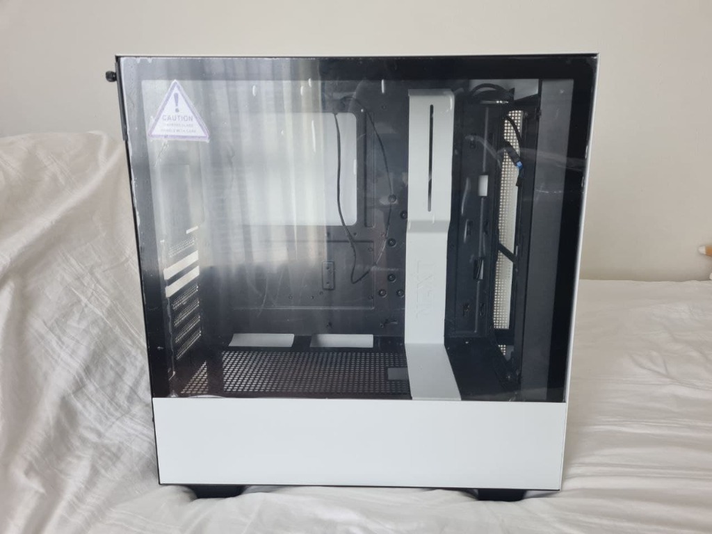 NZXT H500 (White) ATX Mid Tower Case, Computers & Tech, Parts ...