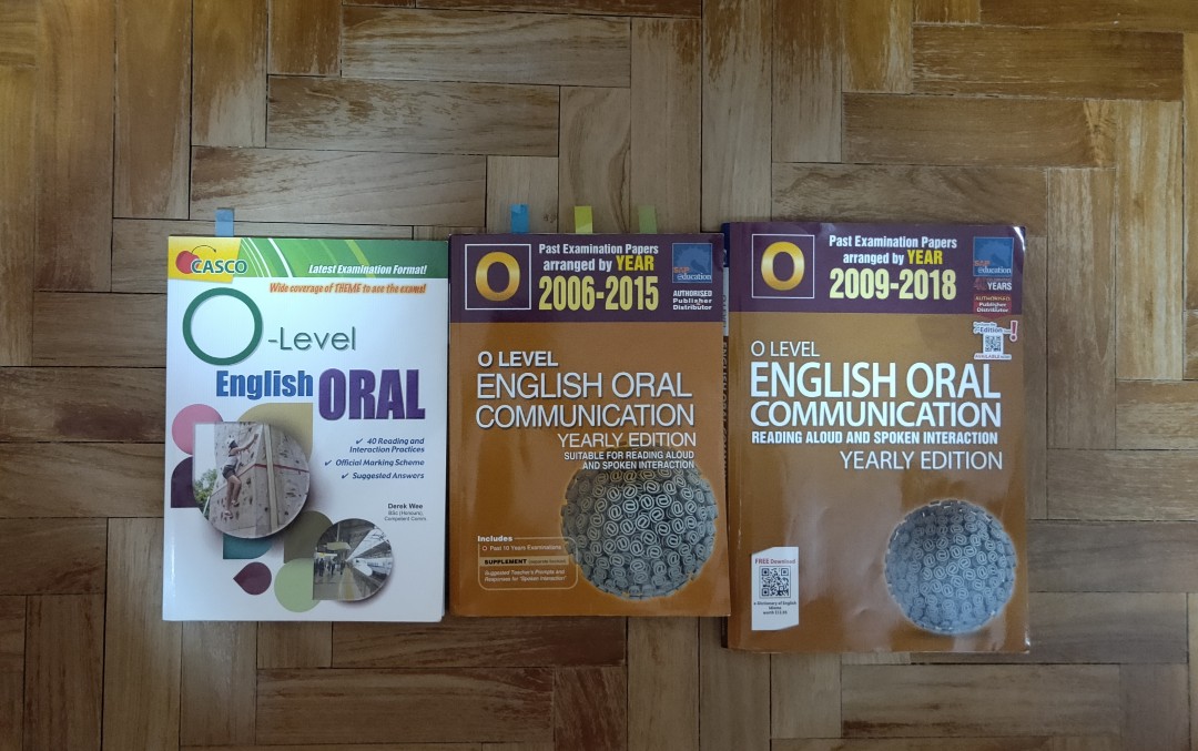 O Level English Oral Books, Hobbies & Toys, Books & Magazines ...