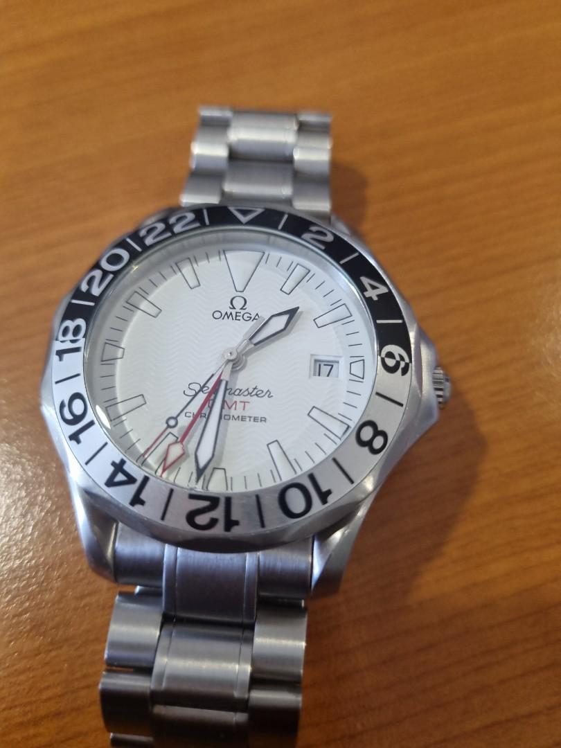 Omega great white gmt, Men's Fashion, Watches & Accessories, Watches on ...