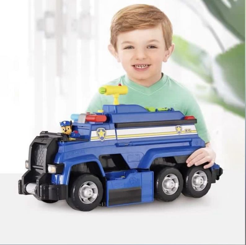 Paw Patrol - Chase’s Ultimate Cruiser 5 in 1 (Light and Music), Hobbies ...