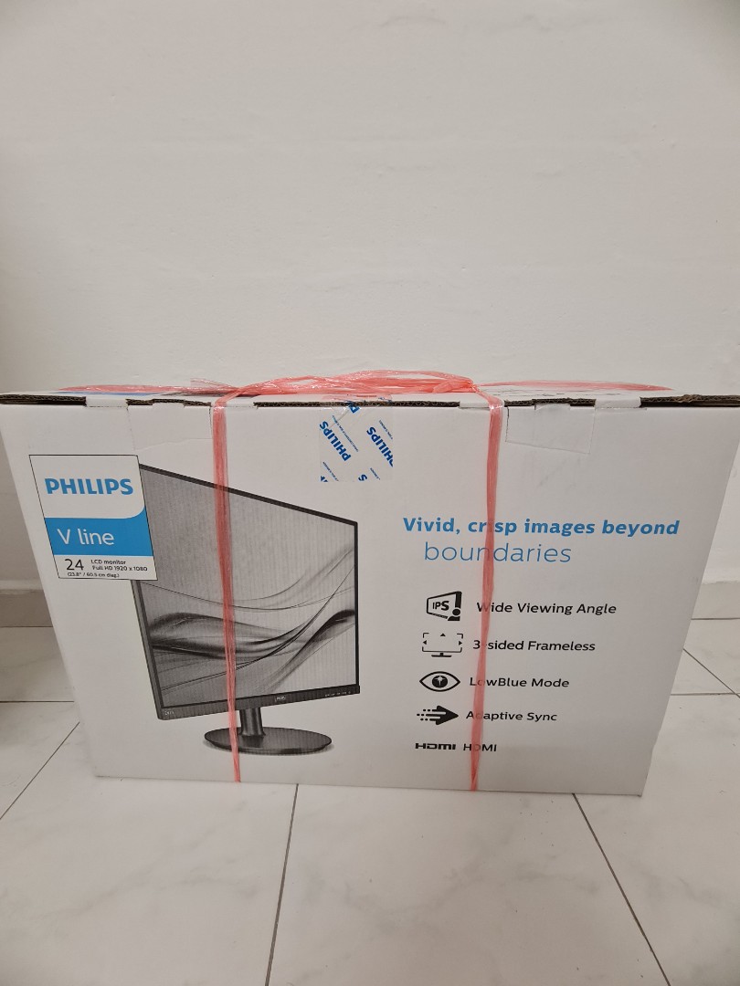 Philips 23.8" LCD Monitor Full HD 1920 x 1080, Computers & Tech, Parts ...