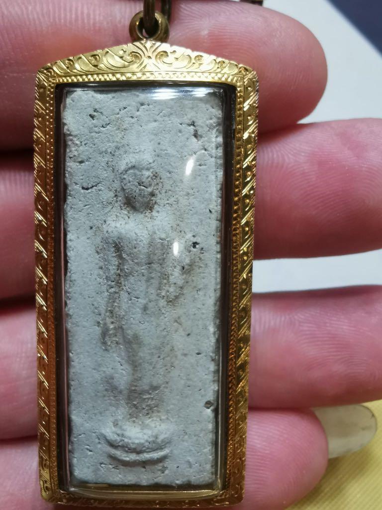 phra leela LP hock wat thakam 2509 with kradoo phee loop om archan nu ...