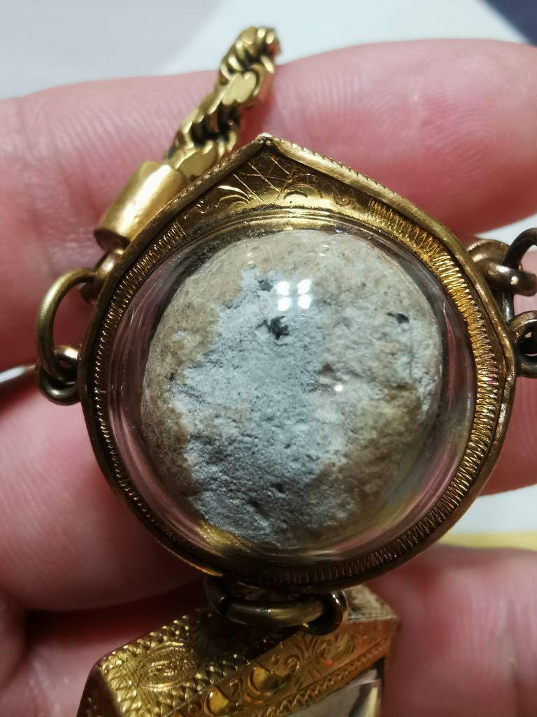 phra leela LP hock wat thakam 2509 with kradoo phee loop om archan nu ...