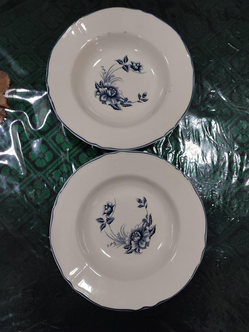 Pinggan Antik- Vintage ( 2 unit), Furniture & Home Living, Home Decor ...