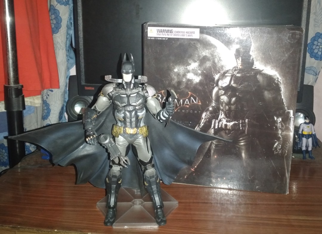 Play Arts Kai Batman Arkham Knight (KO Version) 10 inches, Hobbies ...