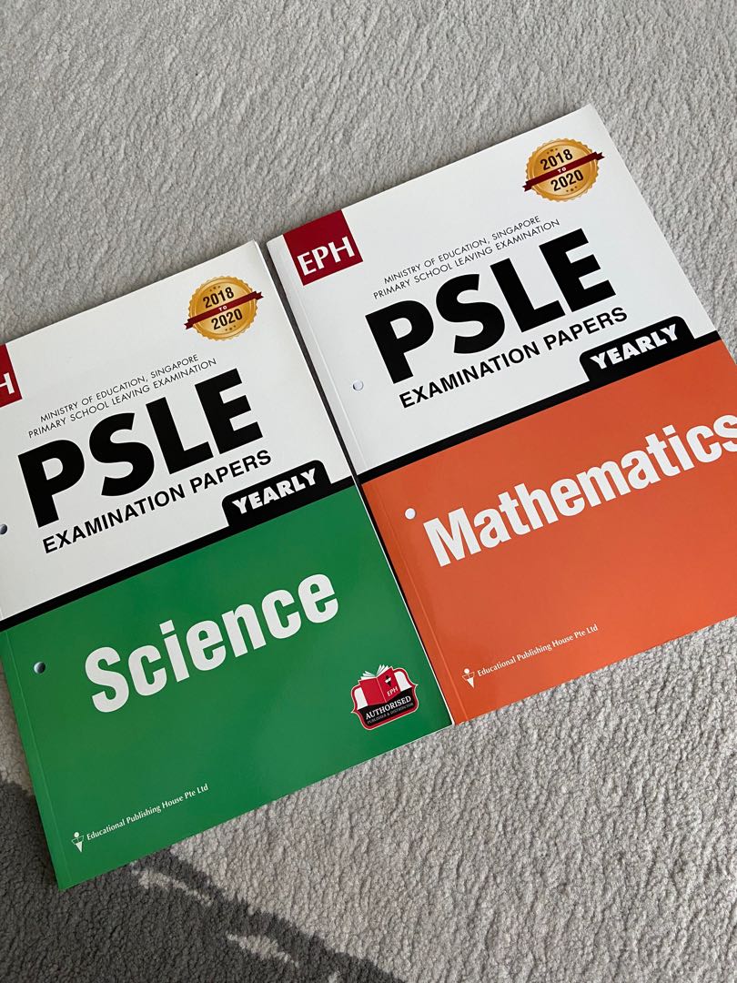 PSLE examination papers 2018-2020, Hobbies & Toys, Books & Magazines ...