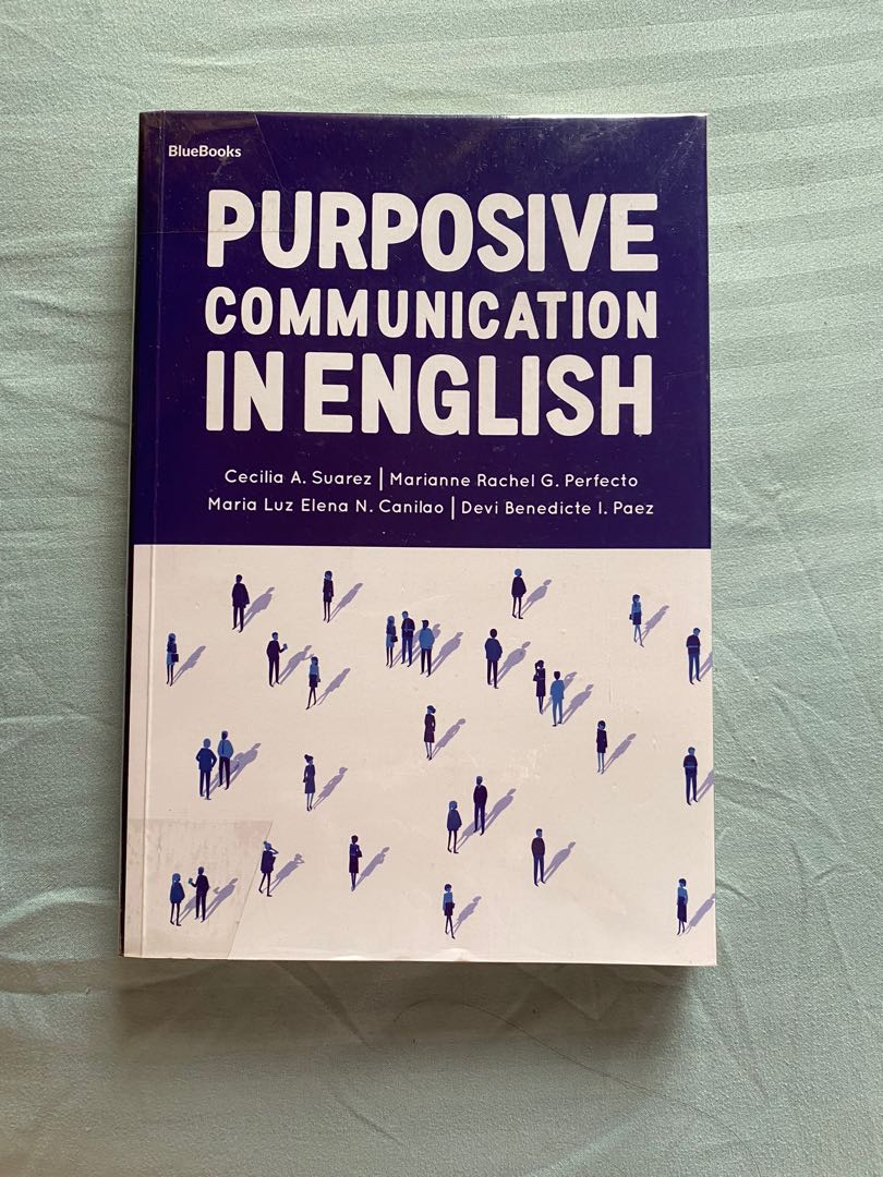Purposive Communication In English, Hobbies & Toys, Books & Magazines ...