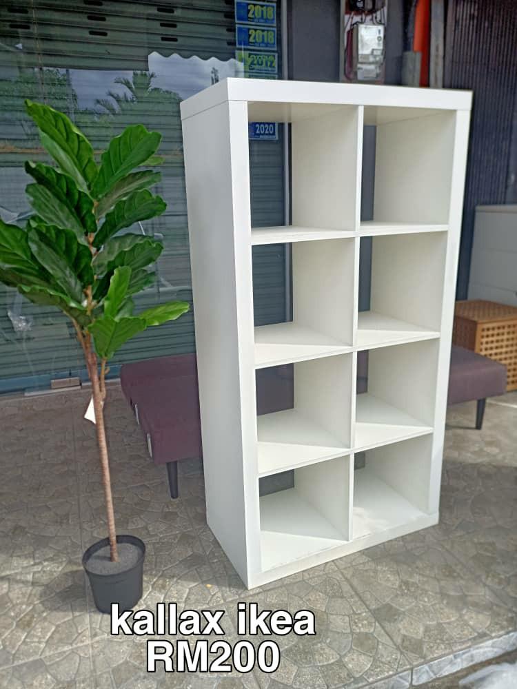 Rak Ikea Kallax, Furniture & Home Living, Furniture, Shelves, Cabinets ...
