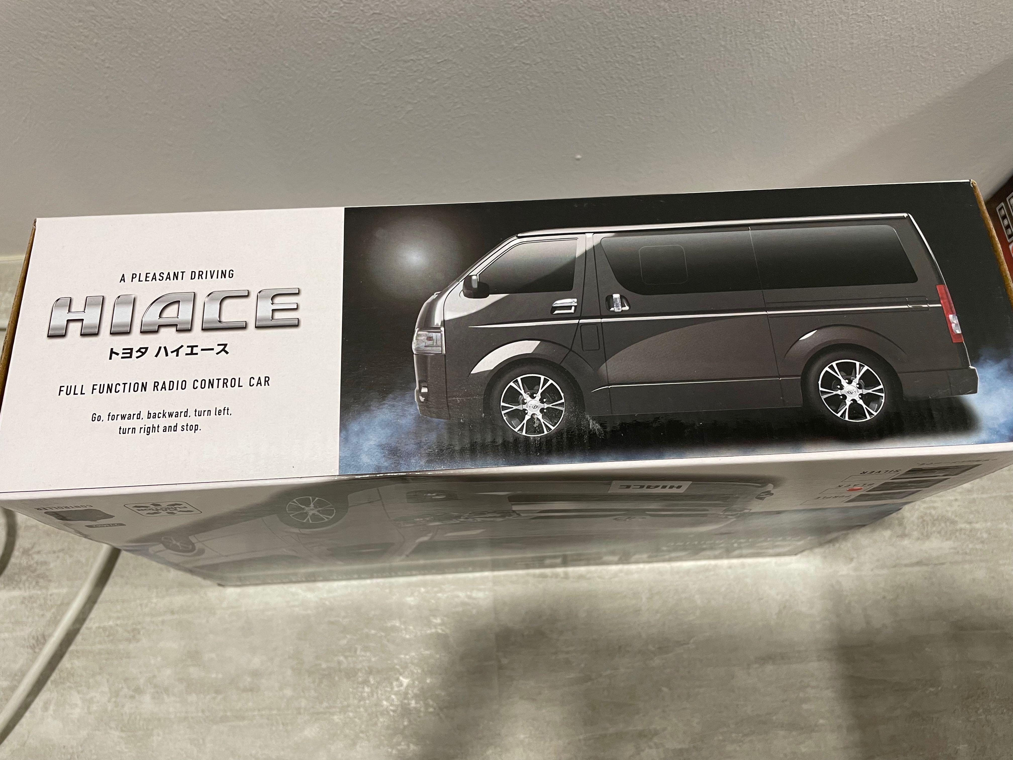 RC car Toyota Hiace, Hobbies & Toys, Toys & Games on Carousell