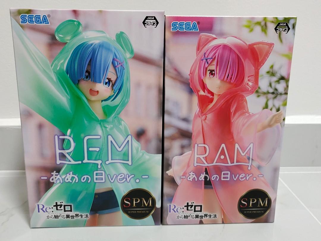Re: Zero - Rem and Ram Rainy Day Version SPM Figure Set, Hobbies & Toys ...