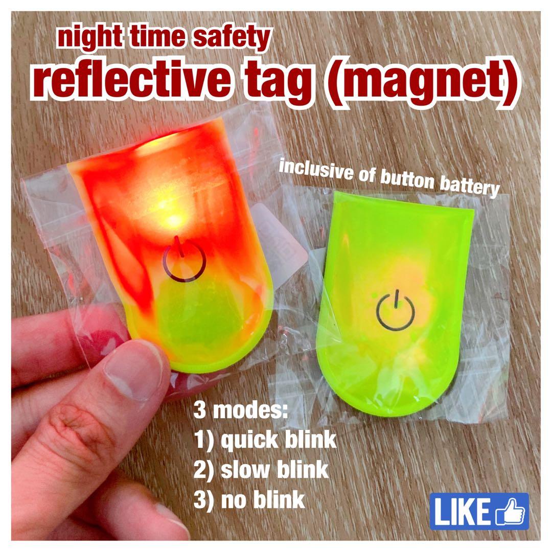 Safety Reflective Tag, Sports Equipment, Bicycles & Parts, Parts ...