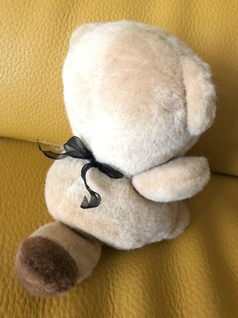 絕版Sanrio Pokopon Dairy 浣熊日記豆豆毛公仔, 興趣及遊戲, 玩具 & 遊戲類 - Carousell