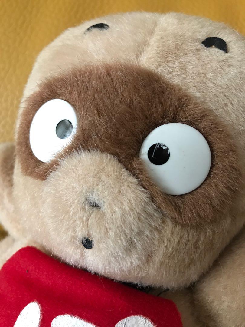 絕版Sanrio Pokopon Dairy 浣熊日記豆豆毛公仔, 興趣及遊戲, 玩具 & 遊戲類 - Carousell