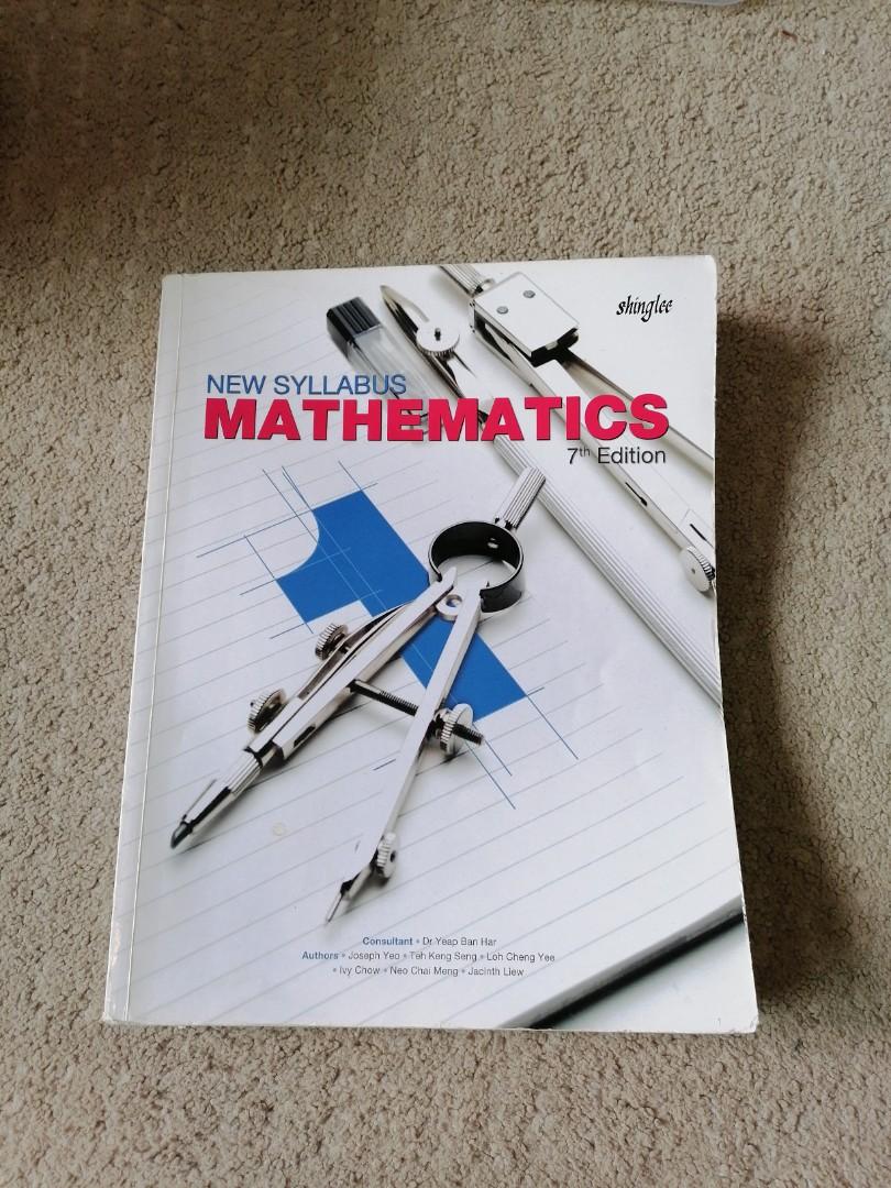 Sec 1 math textbook 7th edition, Hobbies & Toys, Books & Magazines ...