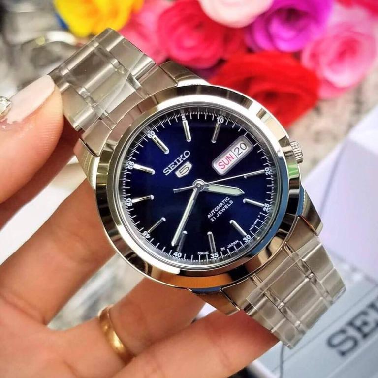 Seiko 5 SNKE51J1 "Made In Japan" Automatic 21 Jewels Blue Dial Men's ...
