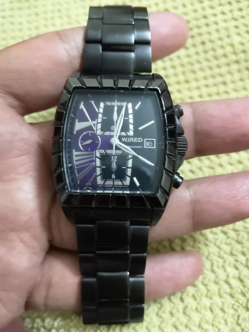 Seiko Wired Chronograph Watches, Men's Fashion, Watches & Accessories ...