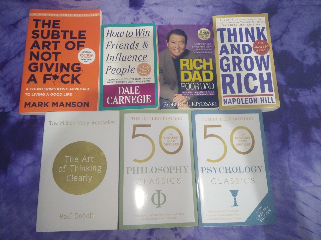 Self help, Psychology, philosophy books, Hobbies & Toys, Books ...