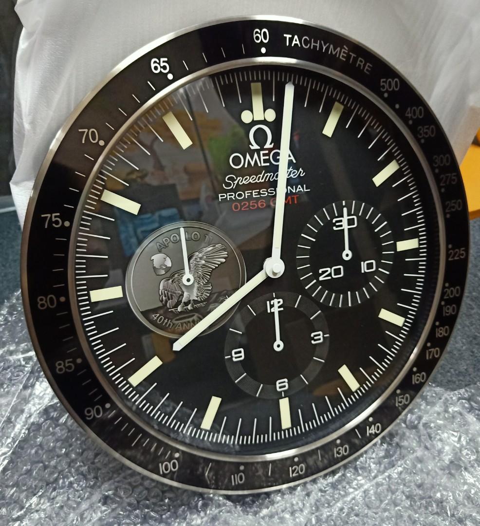 *SG Ready Stock* Omega Speedy Snoopy Apollo 11 Moonwatch Wall Clock ...