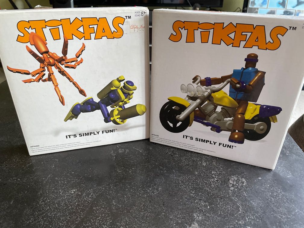 Stikfas figurines, Hobbies & Toys, Toys & Games on Carousell