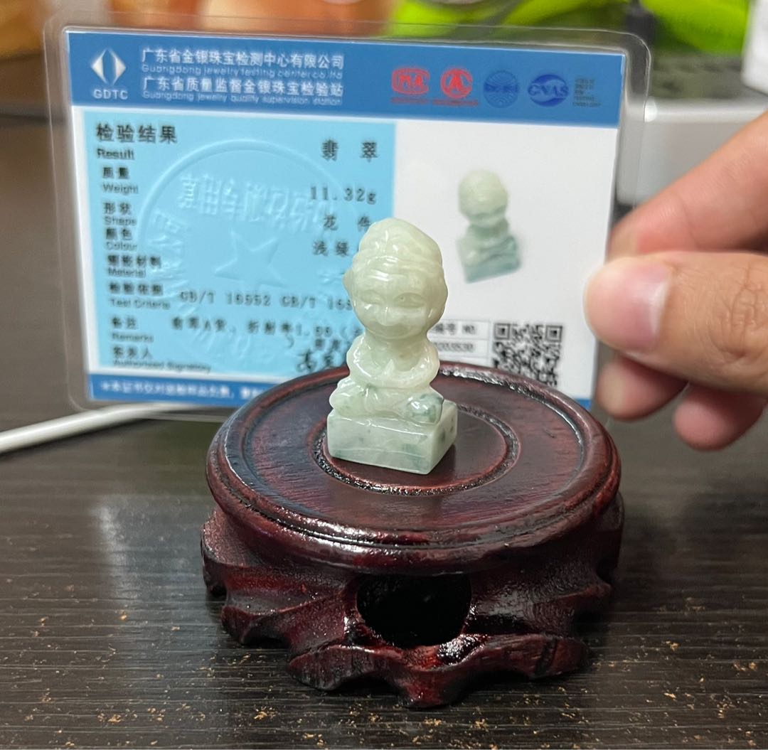 Sun Wukong Mini Jade, Women's Fashion, Jewelry & Organisers, Precious ...