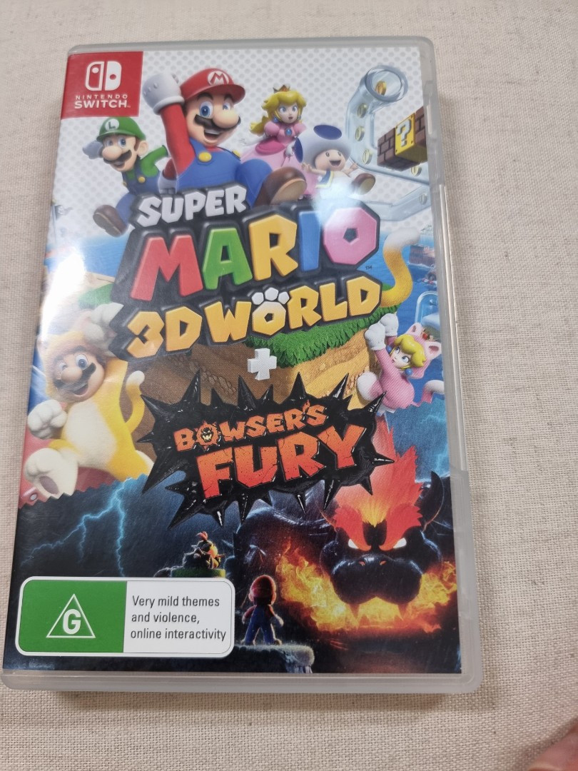 Super mario 3d world and browser fury, Video Gaming, Video Games ...