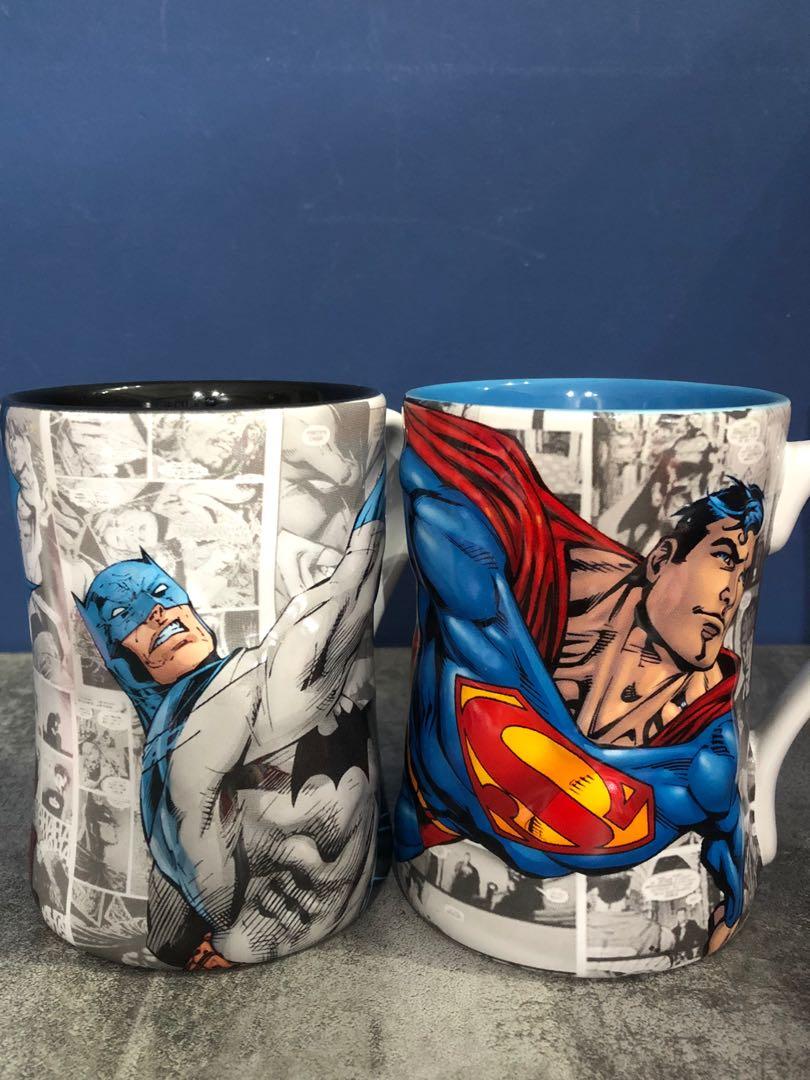 Superman / Batman Mug, Furniture & Home Living, Kitchenware & Tableware ...