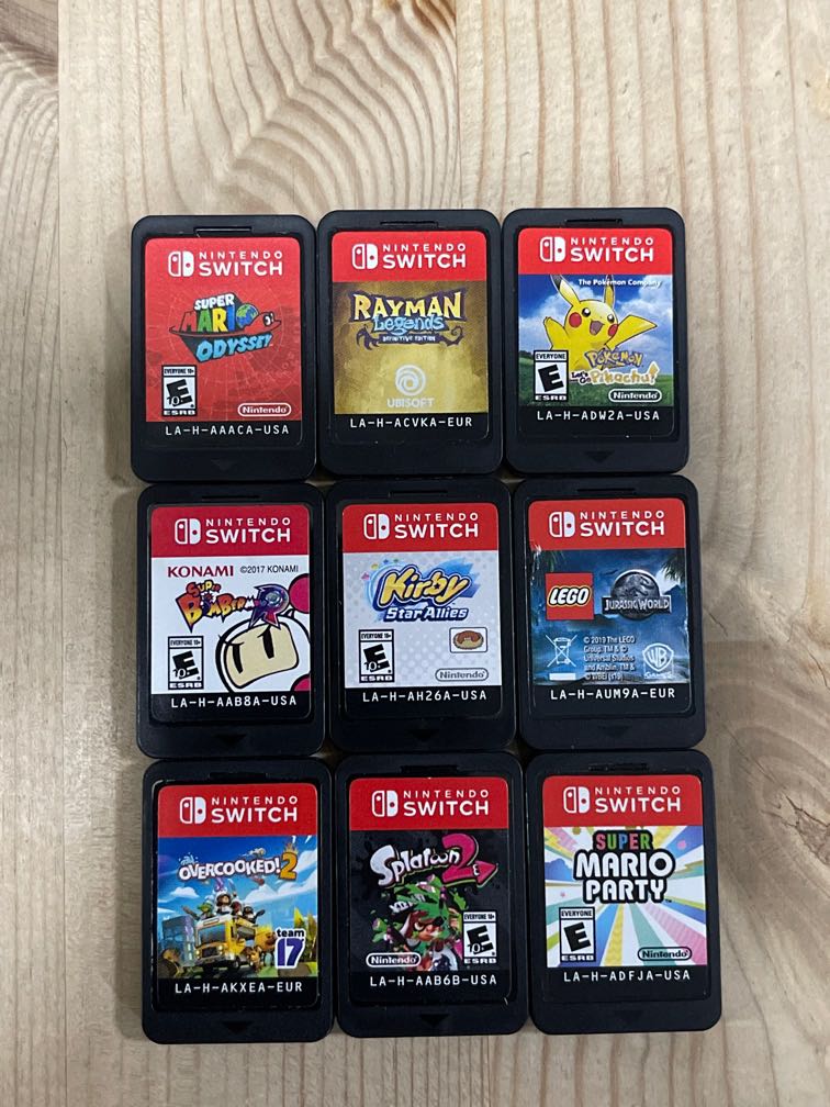 Switch Games Set, Video Gaming, Video Games, Nintendo on Carousell