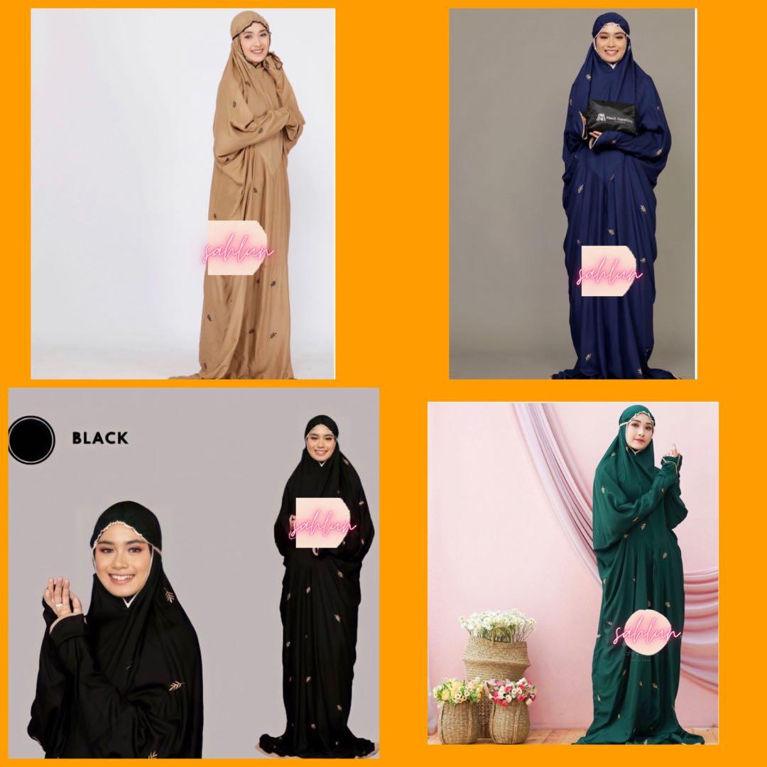 telekung one piece, Women's Fashion, Muslimah Fashion, Prayer Sets on ...