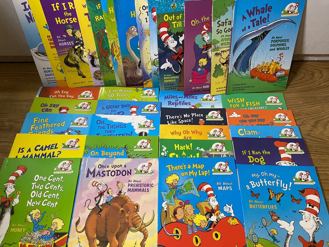 The Cat in the Hat Learning Library - All About series, Hobbies & Toys ...