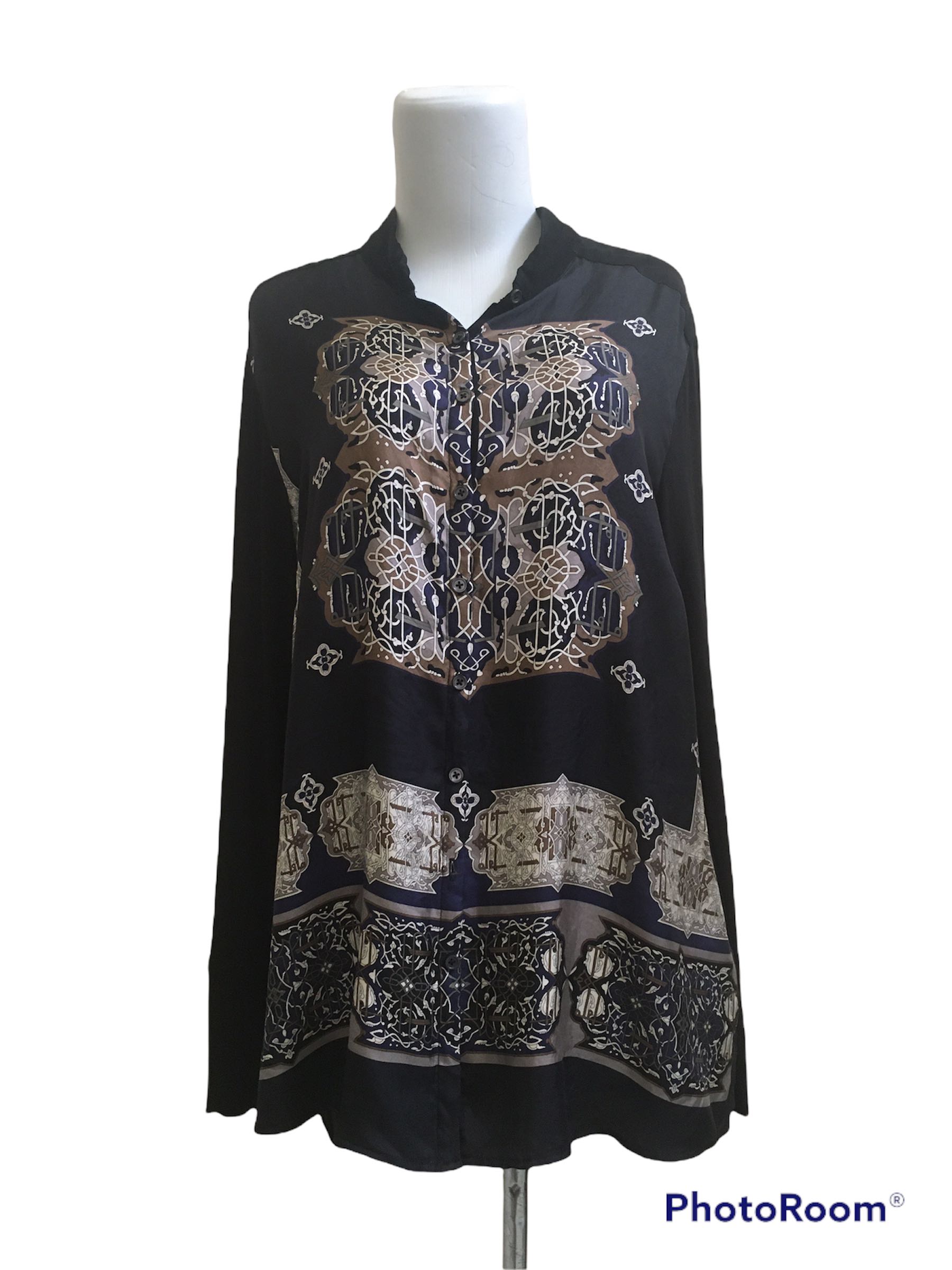 Top Verge Vintage ( Brand Mahal), Fesyen Wanita, Pakaian Wanita, Atasan di Carousell