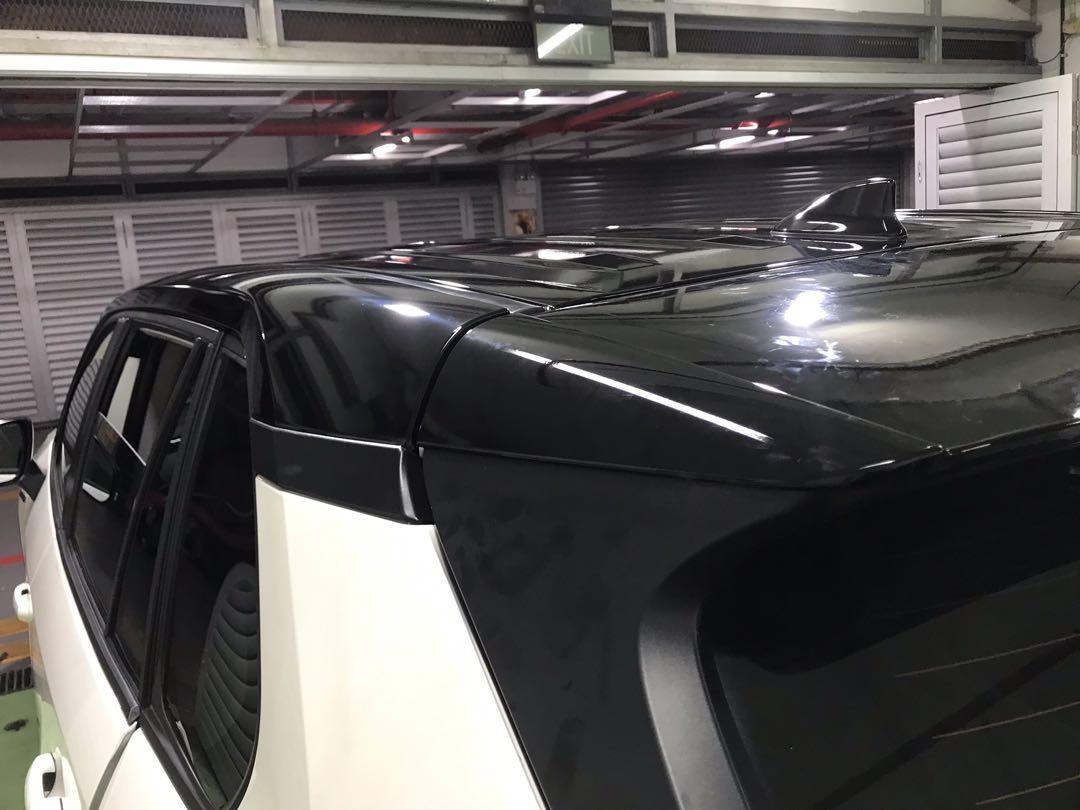 Toyota RAV4 half cut design sticker wrap, Half cut sticker wrap, Car ...