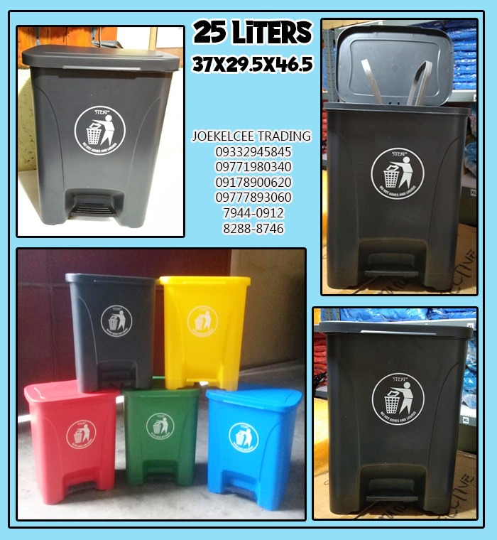 trash bin foot operated, Furniture & Home Living, Cleaning & Homecare ...