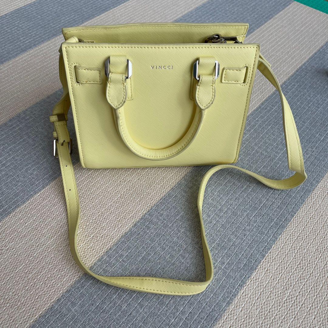 Vincci Yellow Bag, Women's Fashion, Bags & Wallets, Shoulder Bags on ...