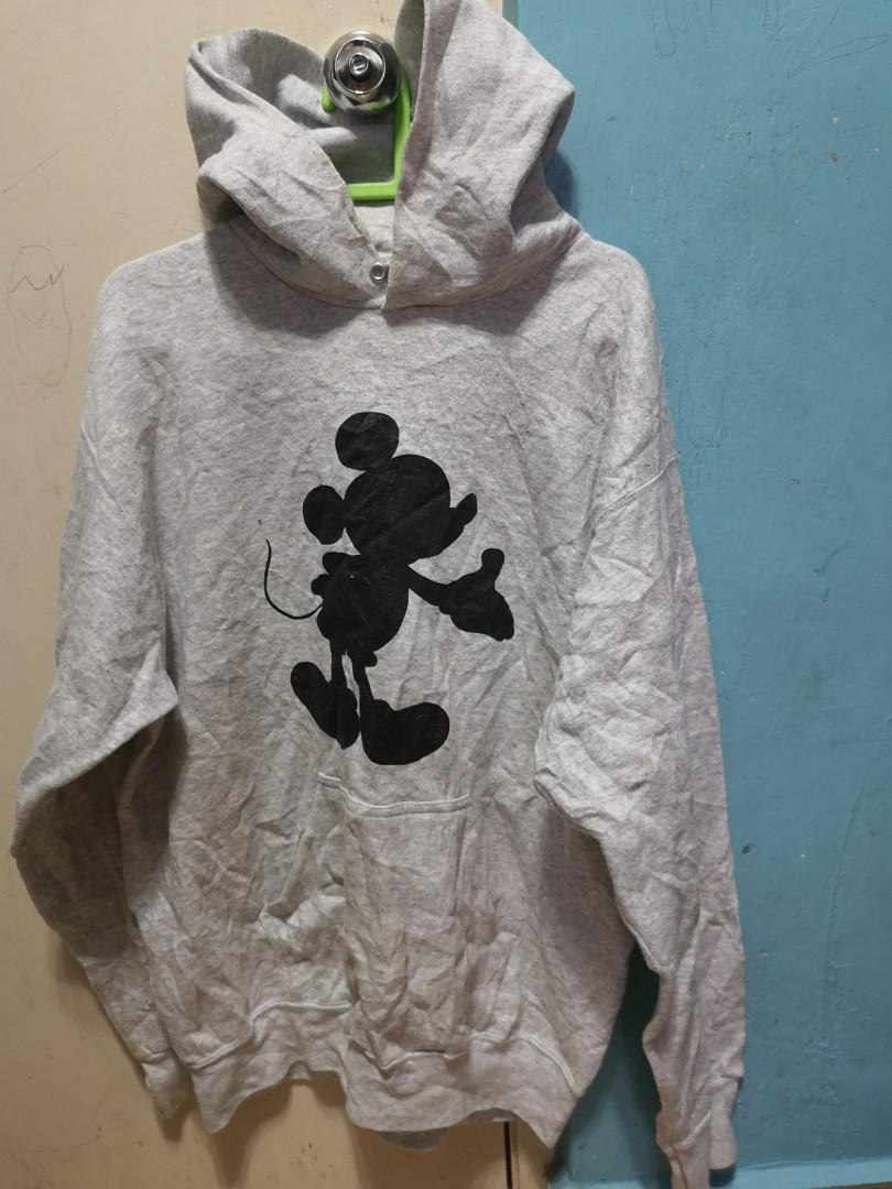 Vintage 90an Mickey mouse tultex hoodie, Men's Fashion, Tops & Sets ...