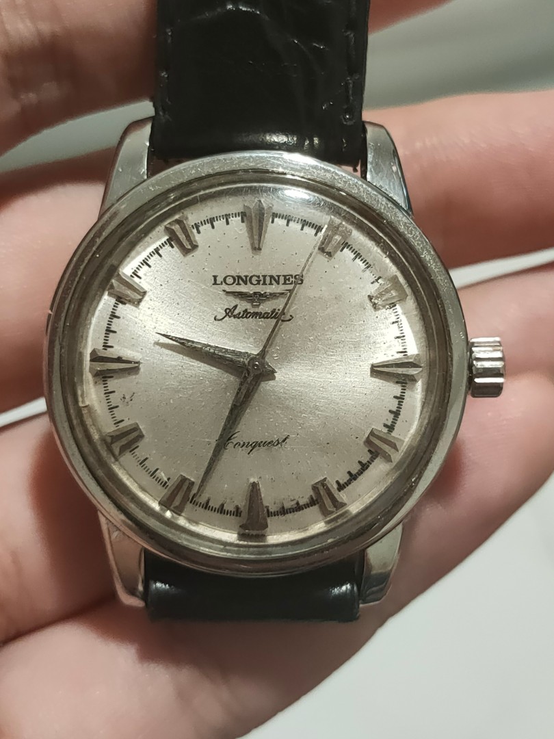 Vintage Longines conquest, Luxury, Watches on Carousell
