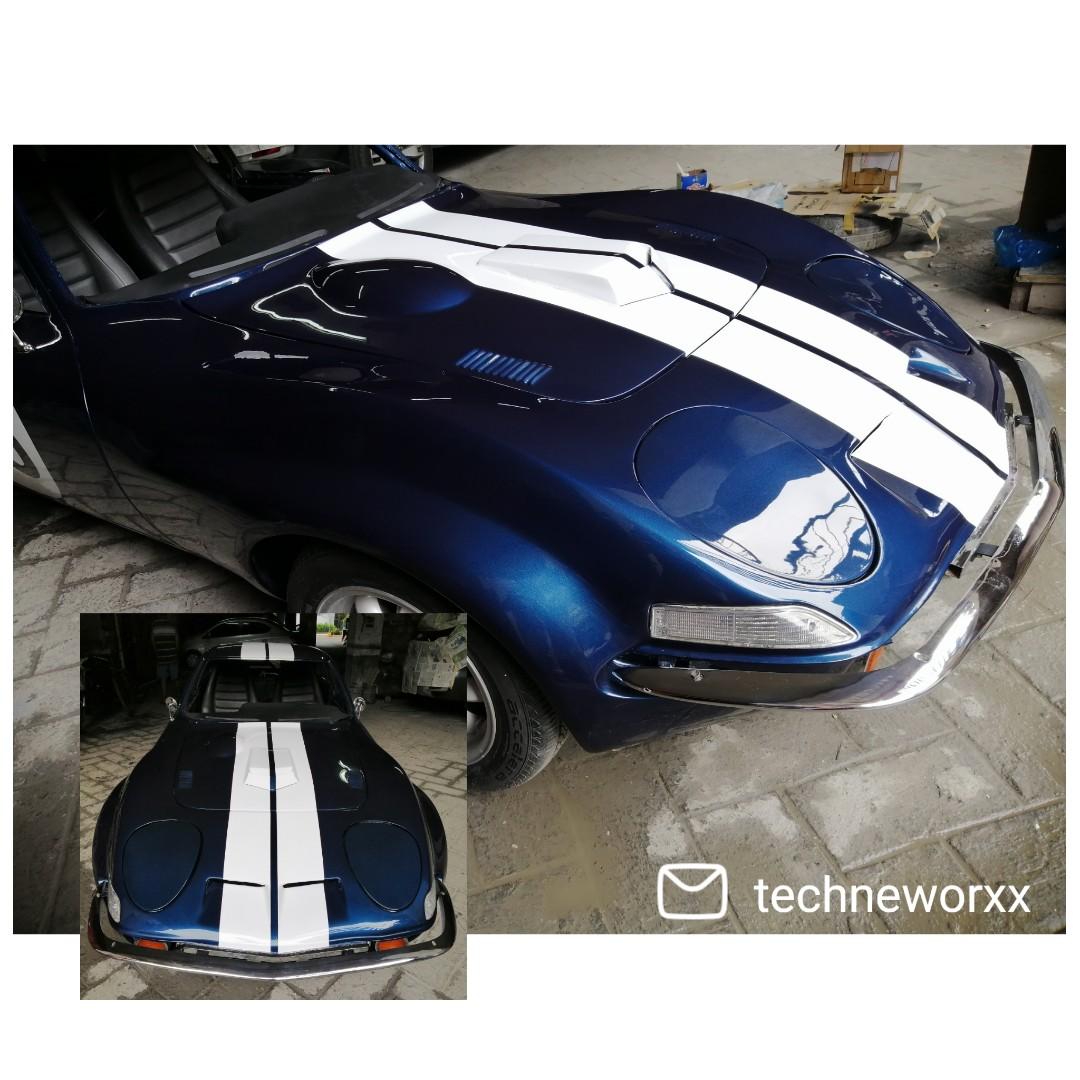 WASHOVER CHANGE COLOR STRIP TO METAL PANEL REPAINT MAGS REPAINT BODY ...