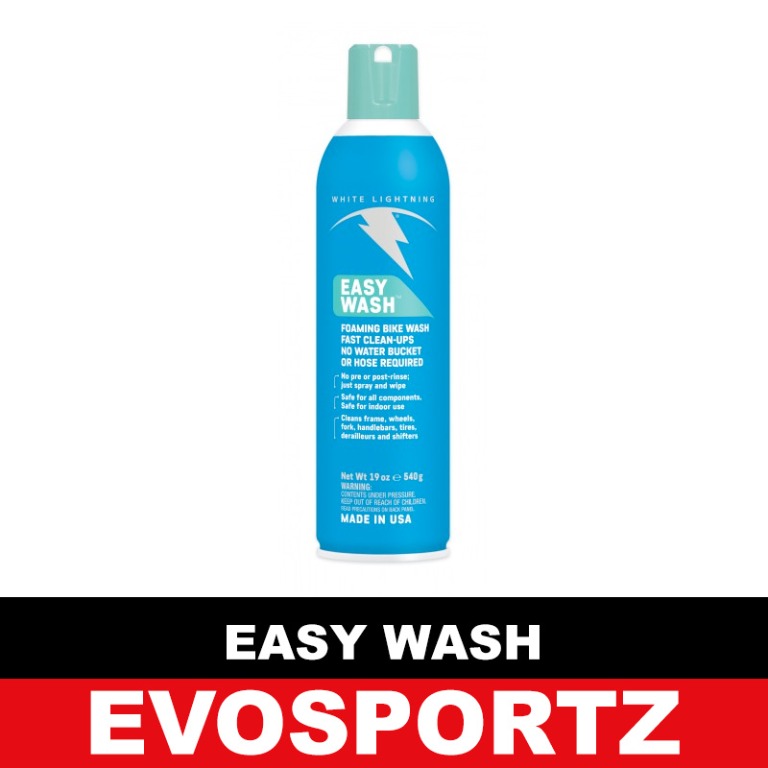 White Lightning Easy Wash Foam Cleaner | Bicycle Frame Cleaning, Sports ...