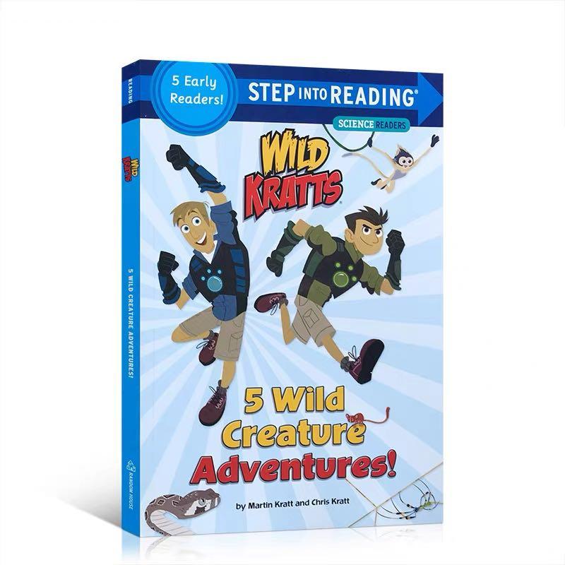 Wild Kratts 5 creature adventure step into reading, Hobbies & Toys, Books & Magazines, Children ...