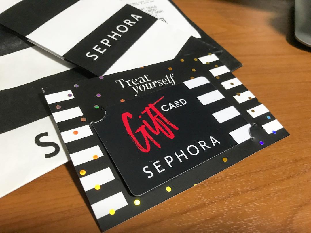 $100 Sephora Gift Card, Beauty & Personal Care, Face, Makeup on Carousell
