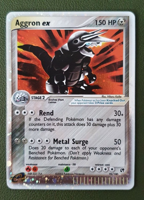 Aggron ex - 95/100 - Ultra-Rare, Hobbies & Toys, Memorabilia ...