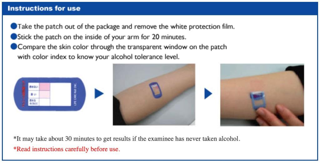 alcohol tolerance test