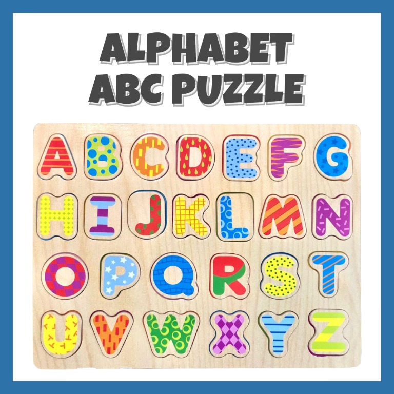 Alphabet ABC Puzzle, Hobbies & Toys, Toys & Games on Carousell