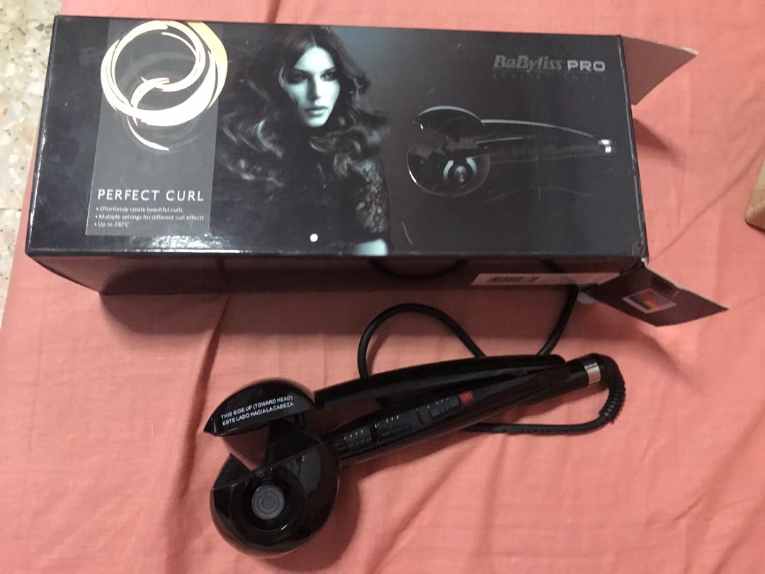 Babyliss pro perfect curl, Beauty & Personal Care, Hair on Carousell