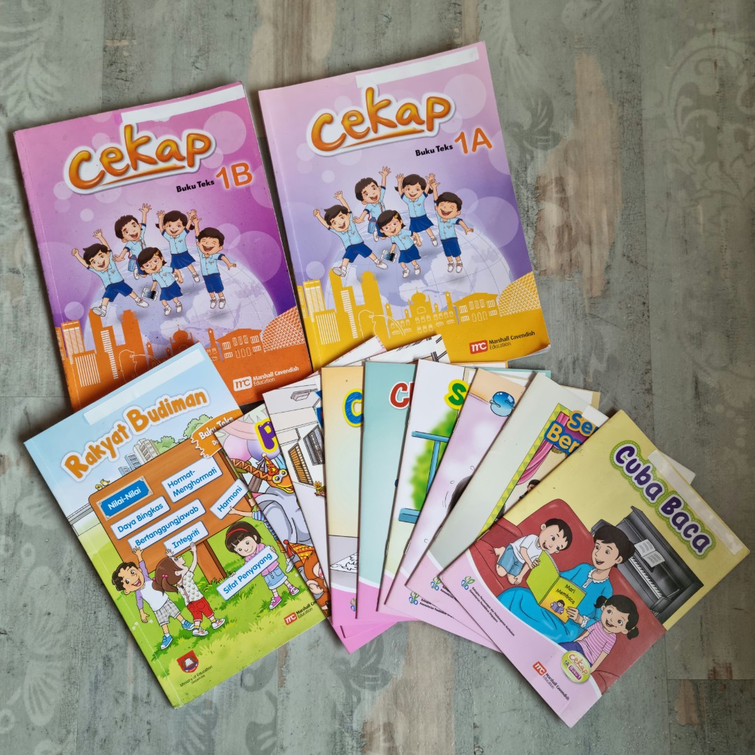 Bahasa Melayu Cekap Textbooks Primary 1, Hobbies & Toys, Books ...